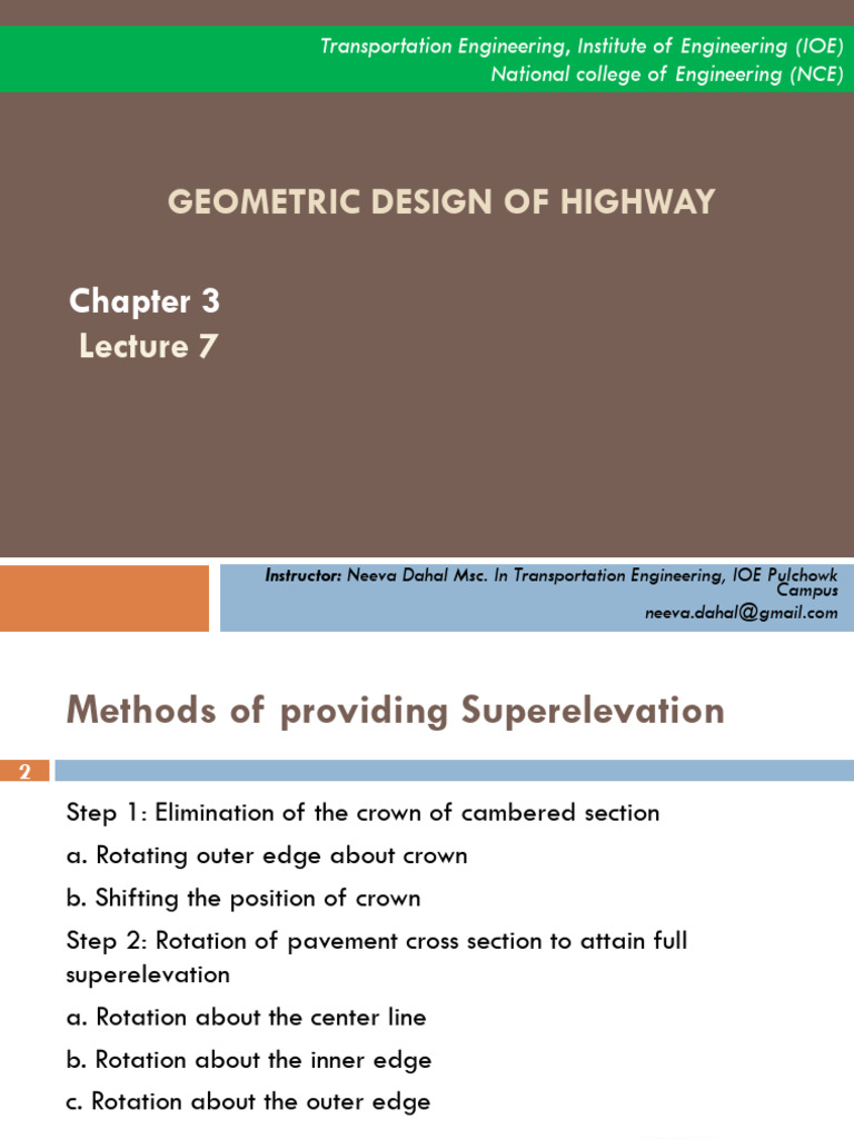 Lecture 7 - Geometric Design | PDF