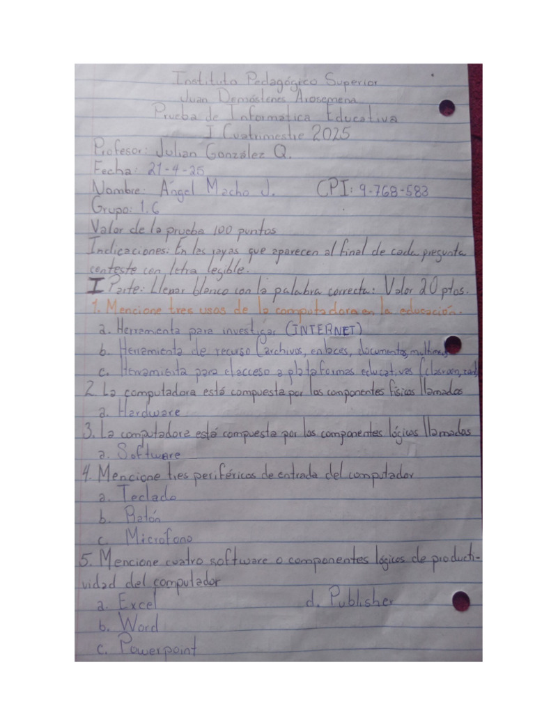 Prueba Resuelta | PDF