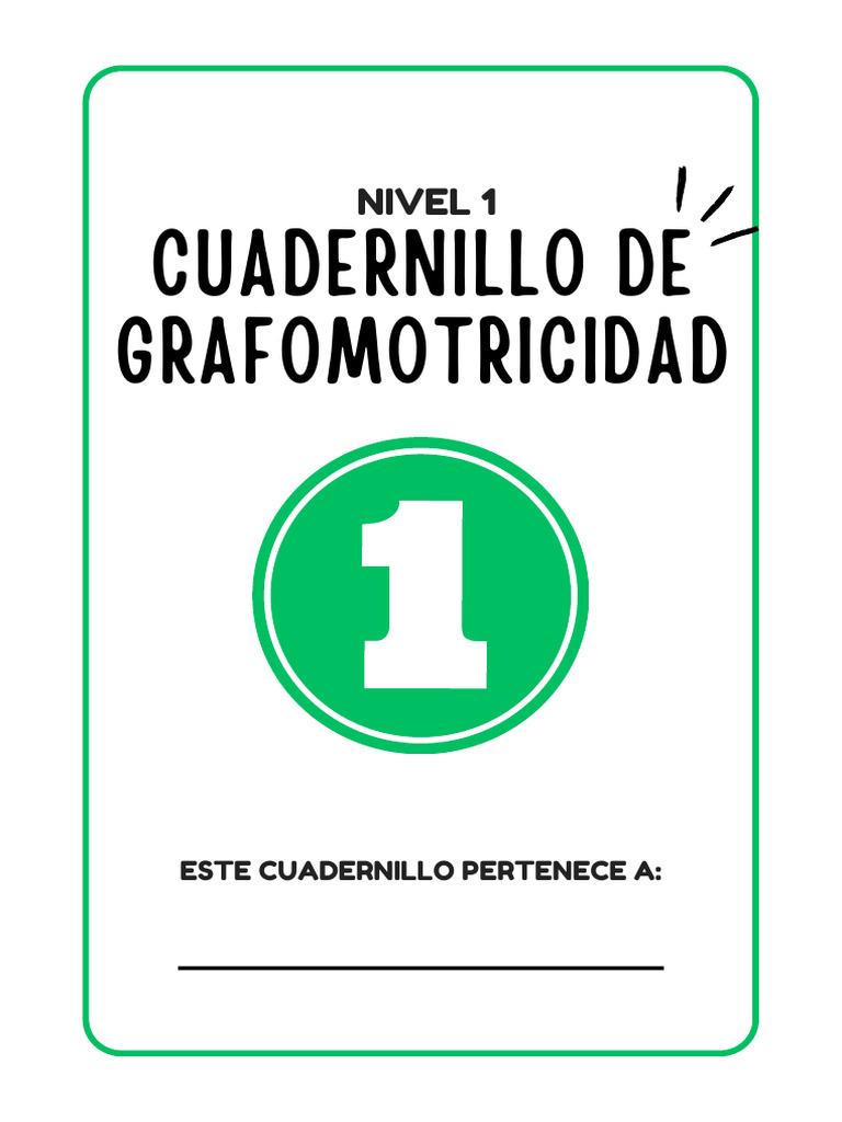 Cuadernillo Grafo - Nivel 1 | PDF