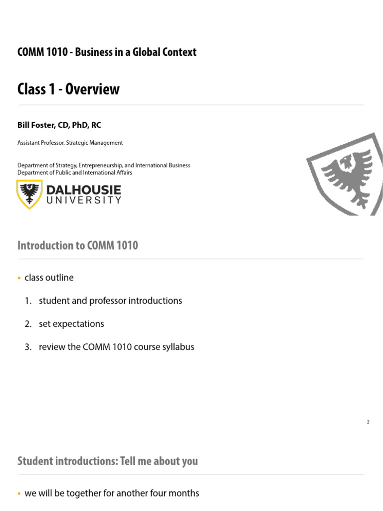 1010 25 1 Overview | PDF | Business