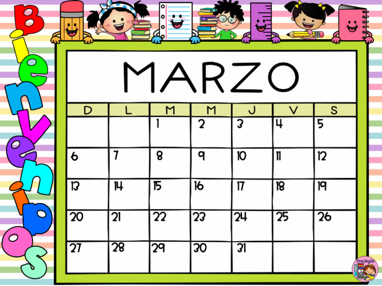 Calendario Marzo | PDF