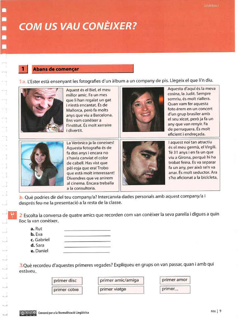 Bàsic 3 - Unitat 1 | PDF