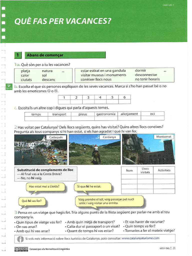 Bàsic 3 - Unitat 2 | PDF