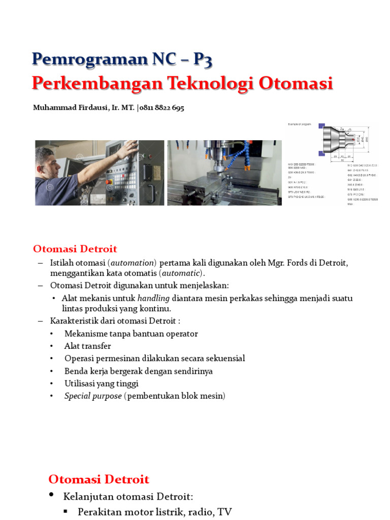 P3 - Pemrograman NC | PDF