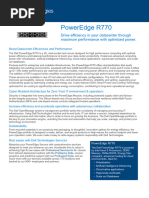 Poweredge r7625 Spec Sheet | PDF | Solid State Drive | Computer Engineering