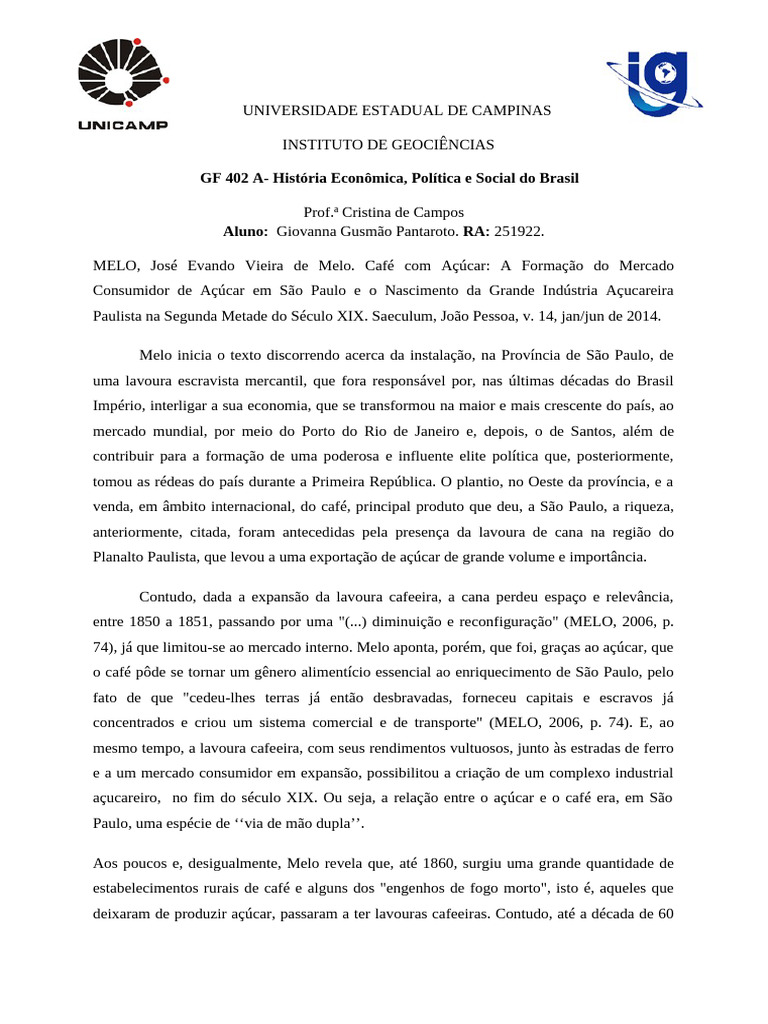 FICHAMENTO 1 DO BLOCO BRASIL IMPÉRIO - GF402 - GIOVANNA GUSMÃO ...