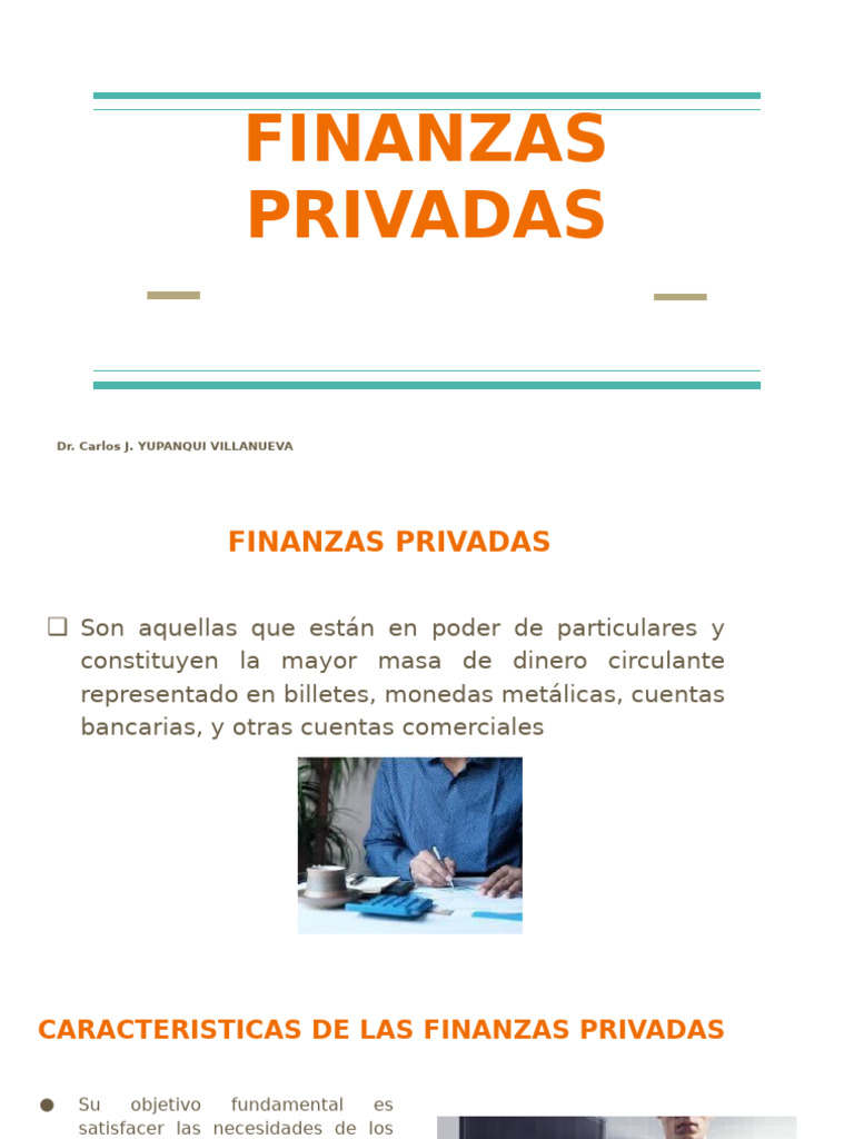 Diferencias Entre Finanzas Públicas y Finanzas Privadas | PDF ...