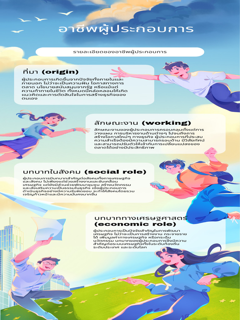Colorful Illustrative 4 Benefits of Self Management Infographic PDF | PDF