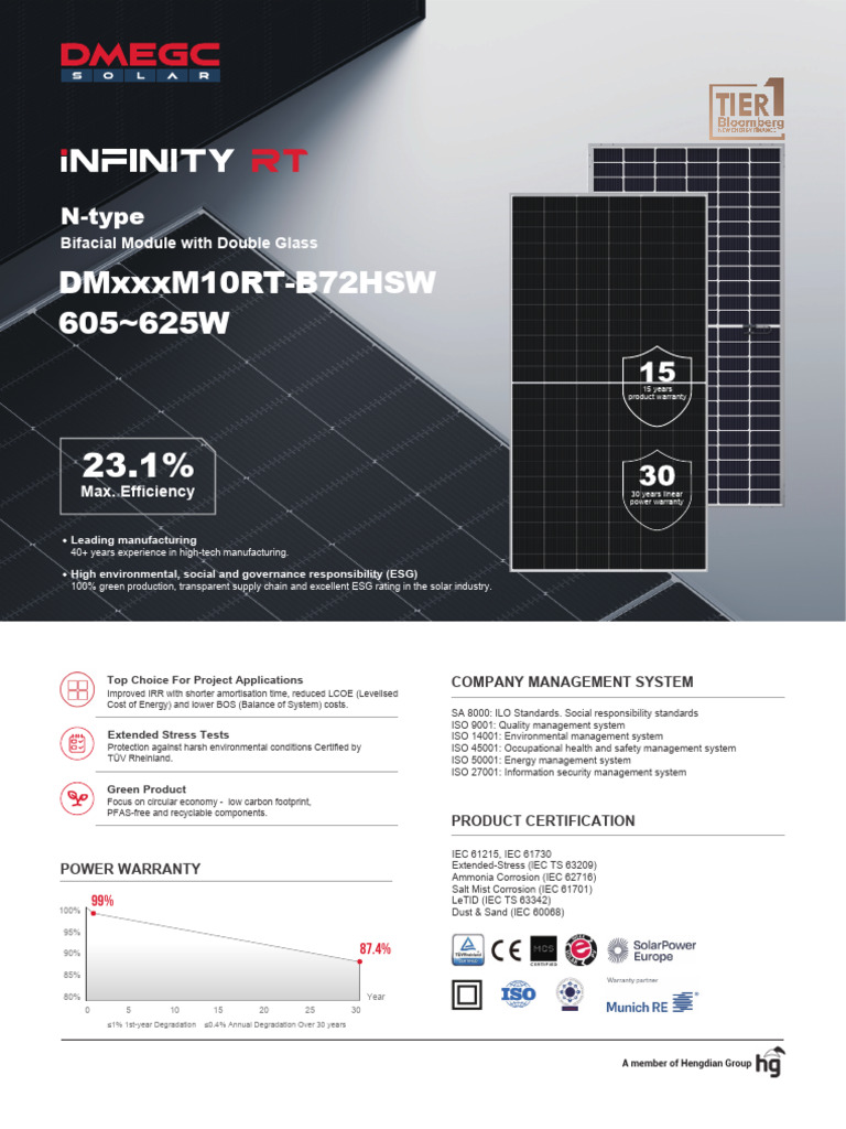 Datasheet - Imo00108 - Painel Dmegc 610WP - DM610M10RT-B72HSW | PDF | Electrical Engineering ...