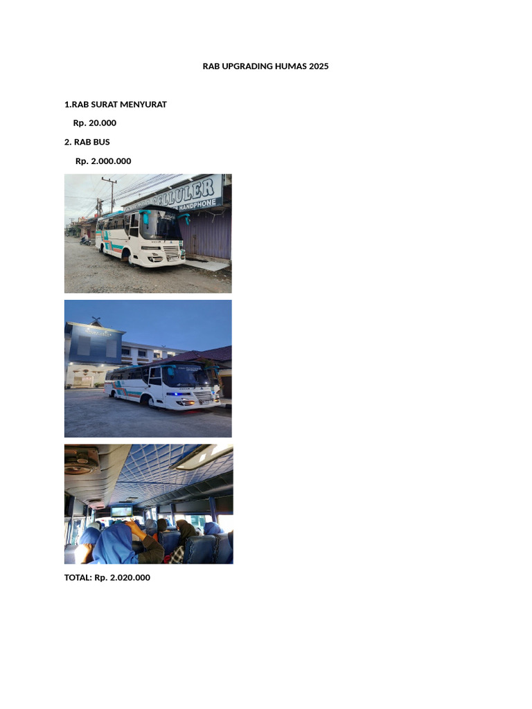 Rab Upgrading Humas 2025. | PDF