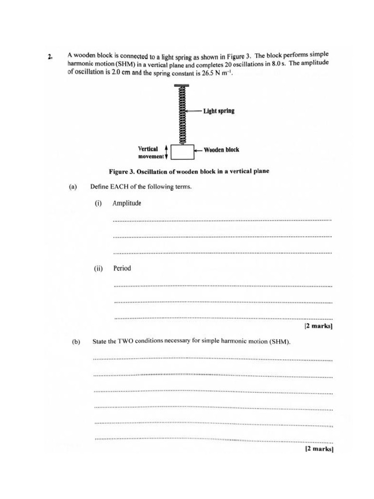 CAPE Physics Unit 1 (Assignment 1) | PDF