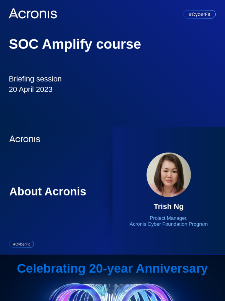 2023 04 20 SOC Amplify Briefing Session Edited | PDF | Denial Of Service Attack | Security