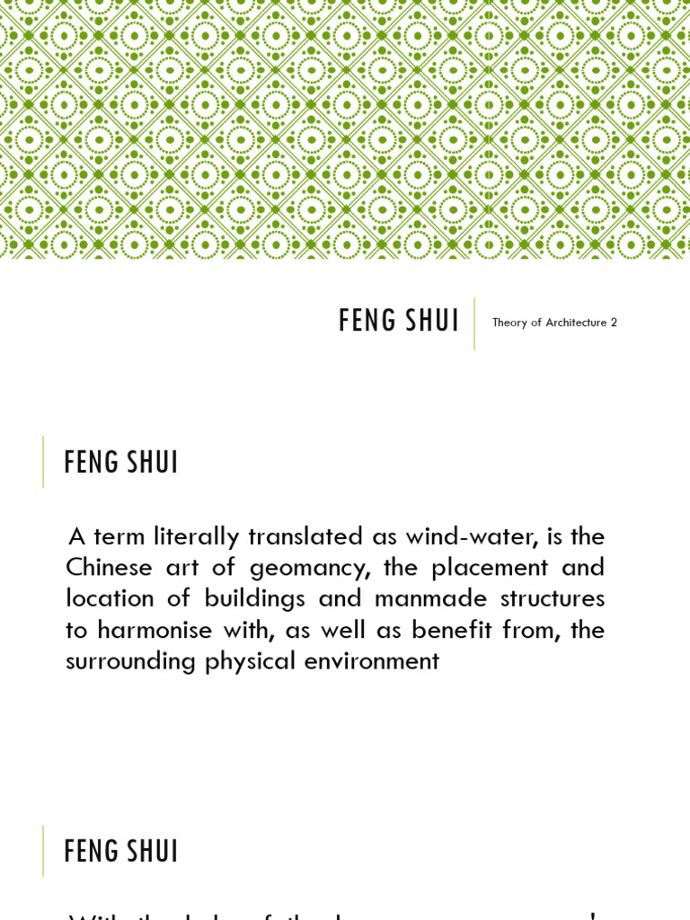 Feng Shui | PDF