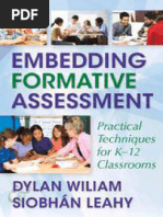Embedded Formative Assessment | PDF