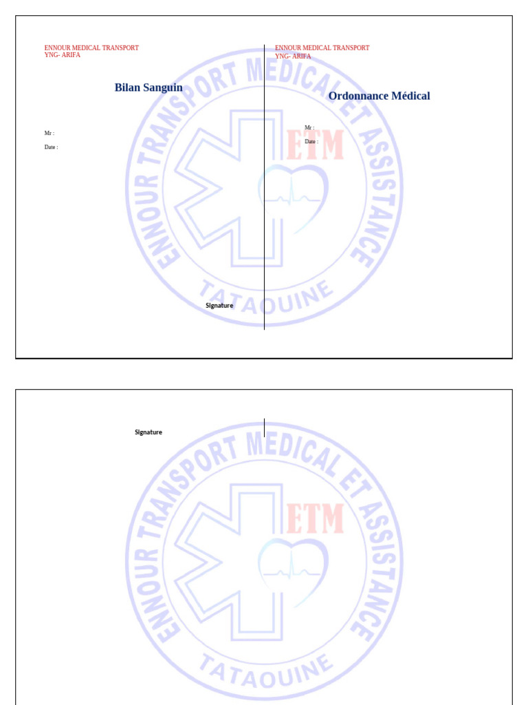 Ordonnance Médical | PDF