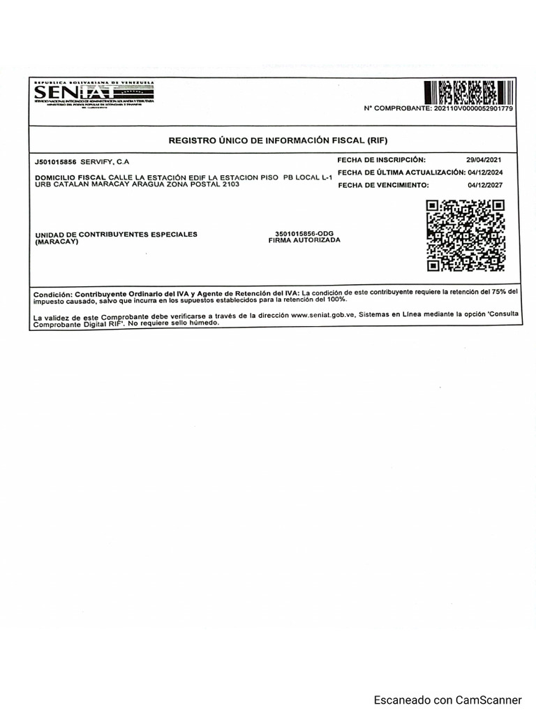 Rif Actualizado | PDF