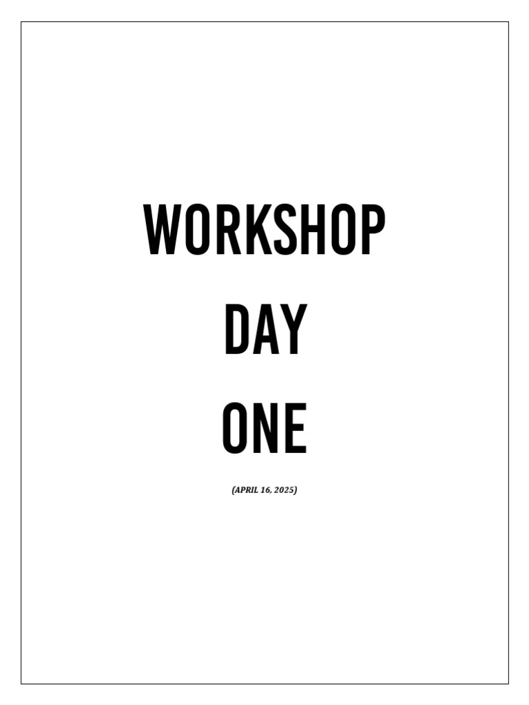 Sequence Stats Workshop Overview | PDF