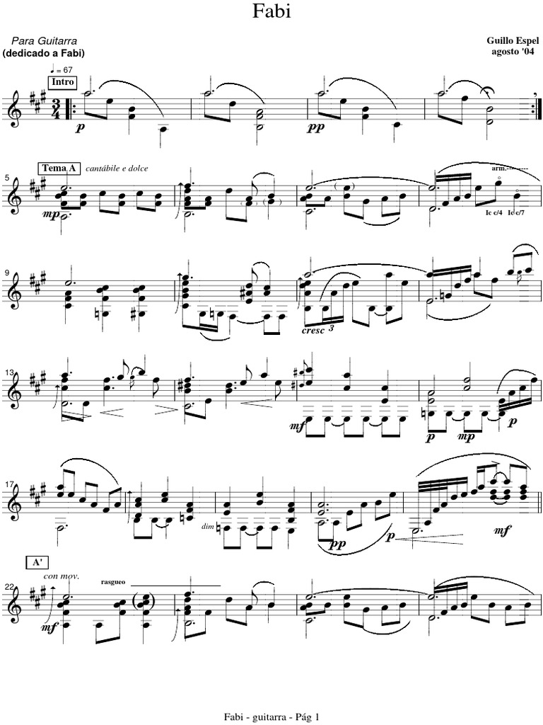 Fabi Guitarra | PDF
