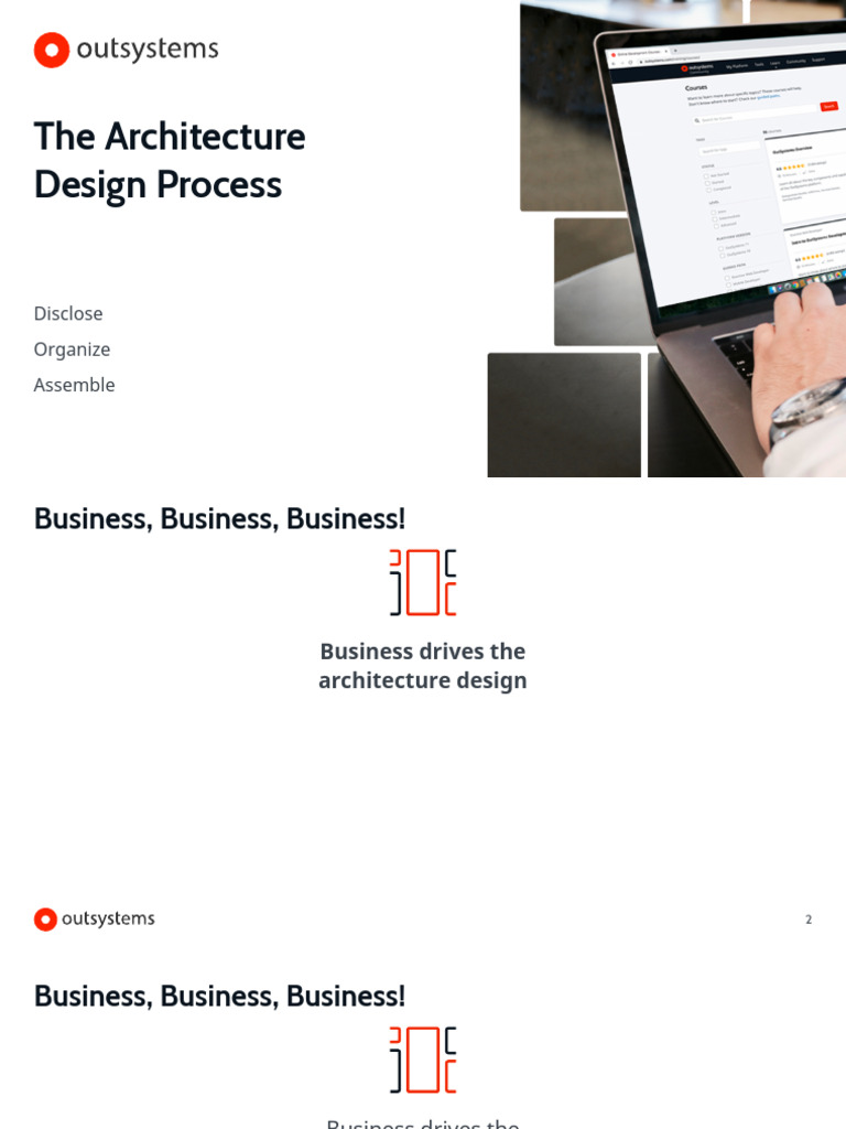 OutSystems - The Architecture Design Process | PDF | Design ...