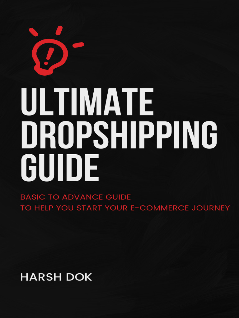Ultimate Dropshipping Guide PDF | PDF | Service Industries | Business