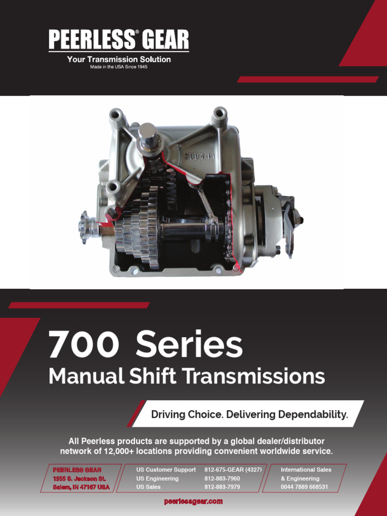 700 Series | PDF | Gear | Machines