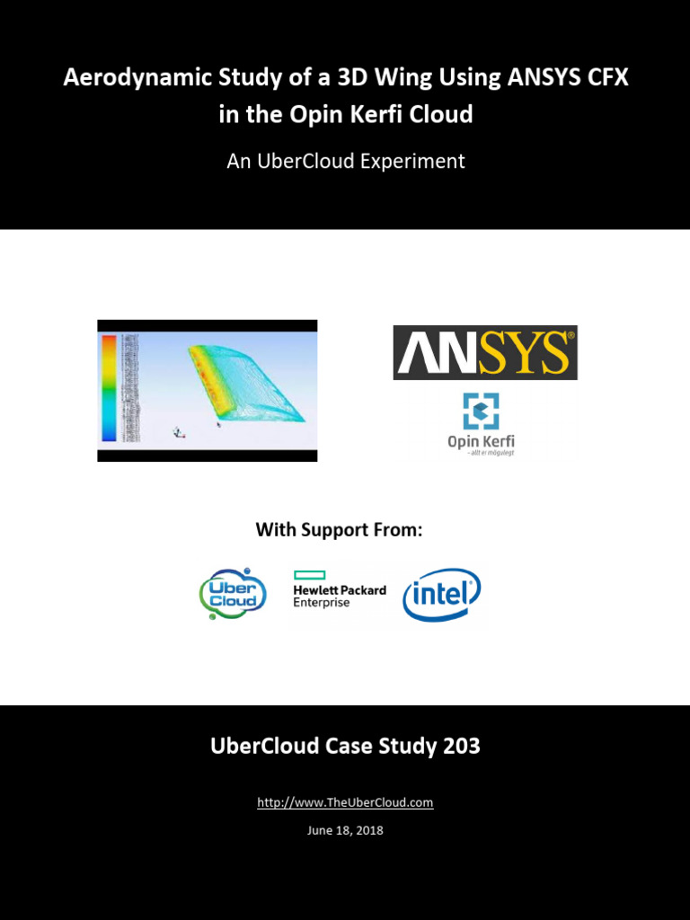 Team 203 Opin Kerfi ANSYS CFX | PDF | Cloud Computing | Computational ...
