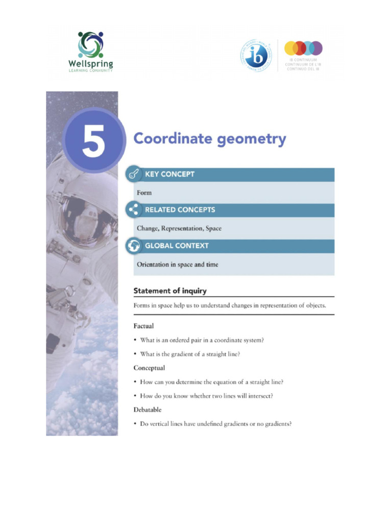 Pearson G8 Unit - 5 Coordinate - Geometry | PDF