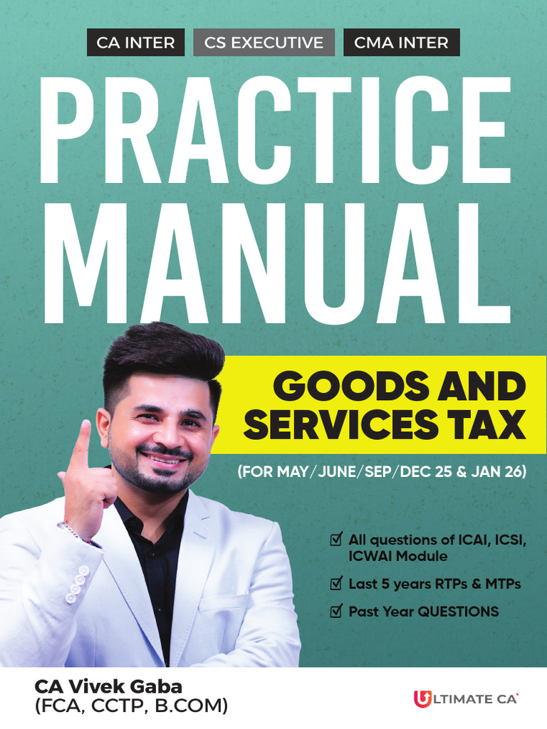 GST Question Bank by VG Sir | PDF | Taxes | Excise