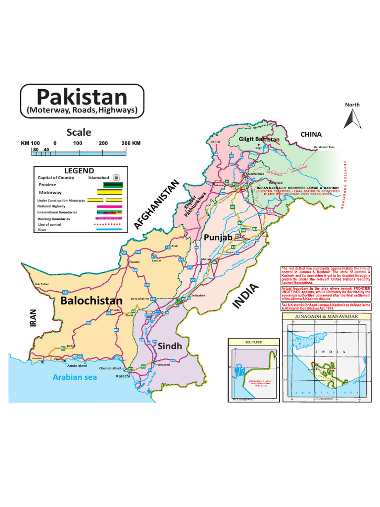 Motorway Roads Highways Pakistan Eng | PDF