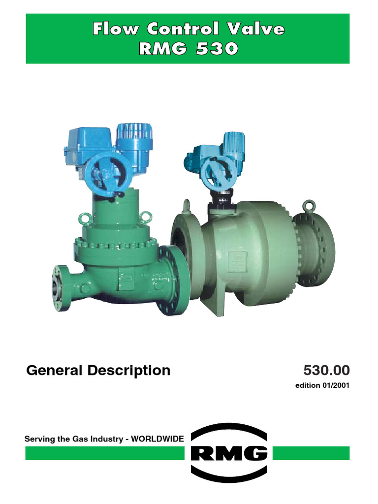 RMG 530 Flow Controll Valve General Describtion | PDF | Valve | Actuator
