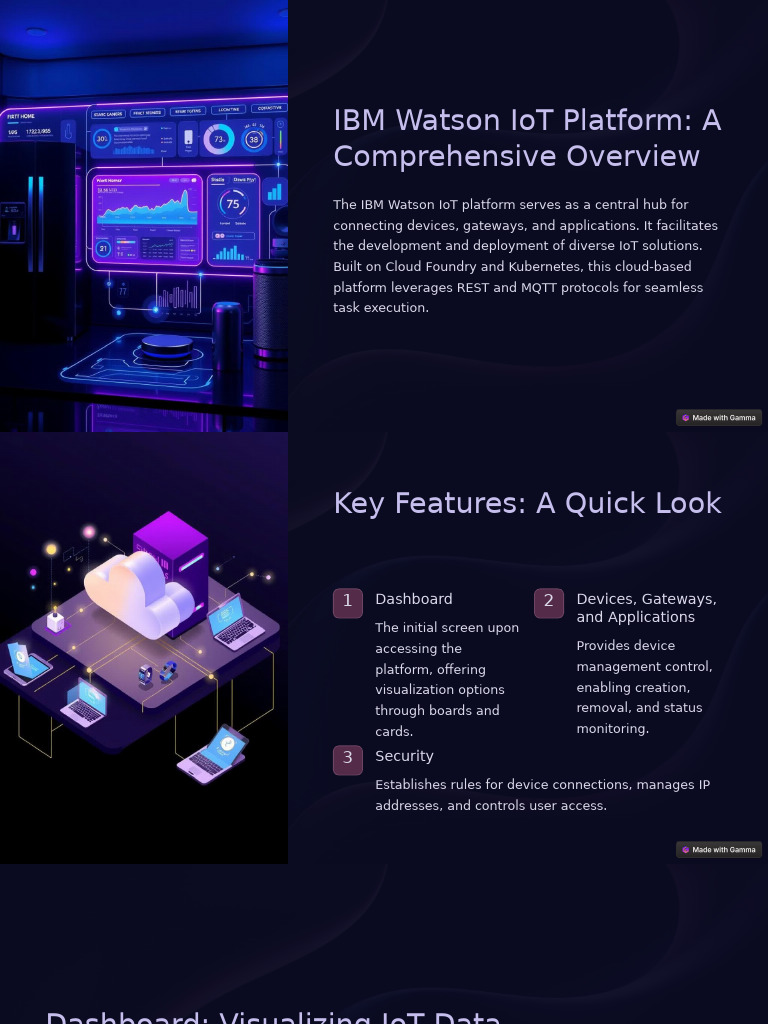 IBM Watson IoT Platform Overview | PDF | Internet Of Things | Security