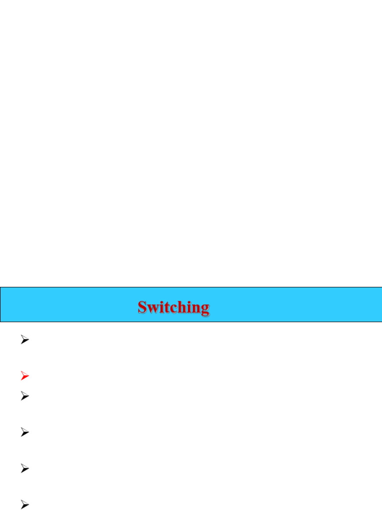 CHPTR 3 - Part 3 - Circuit Switching | PDF | Computer Network | Telecommunications