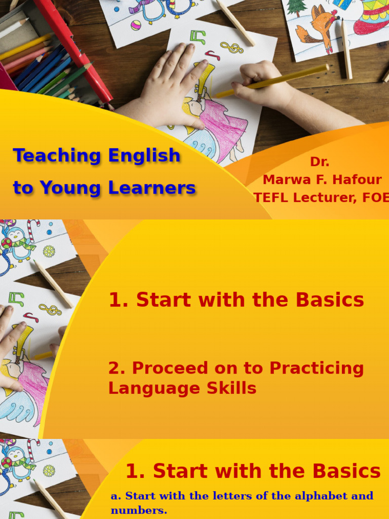 1 Teaching English To Young Learners | PDF | Phonics | English Language