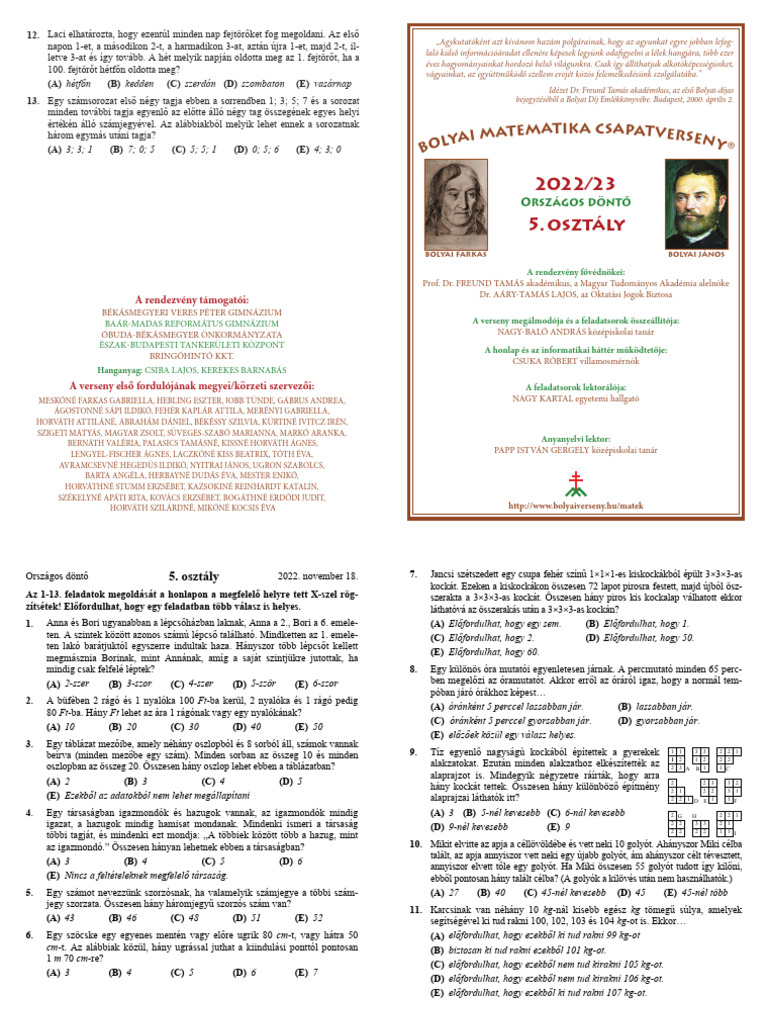 Matek 05 Donto | PDF