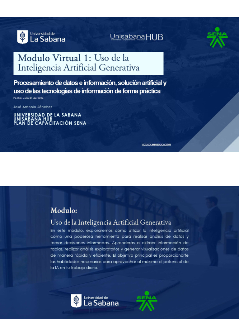 IA Generativa - Datos | PDF | Inteligencia artificial | Inteligencia (IA) y semántica