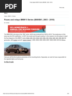 BMW E39 Fault Codes Guide PDF | PDF | Throttle | Vehicle Parts