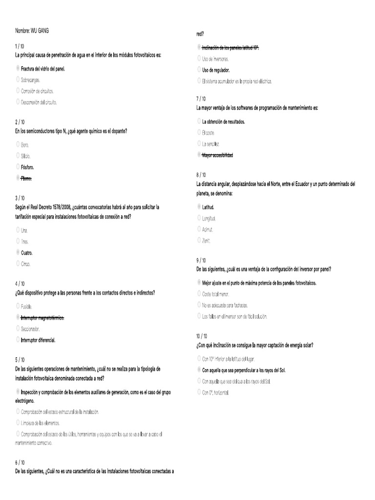 Test 001 | PDF