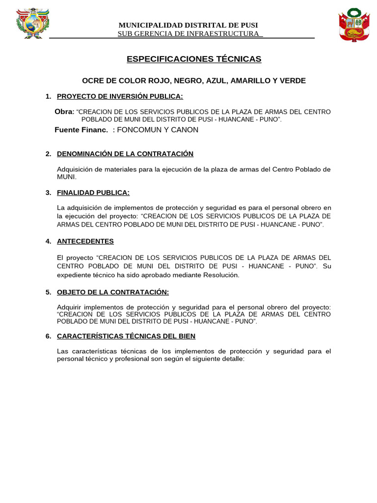 EETT DE EPP OBRERO | PDF | Cemento | Lima (Material)