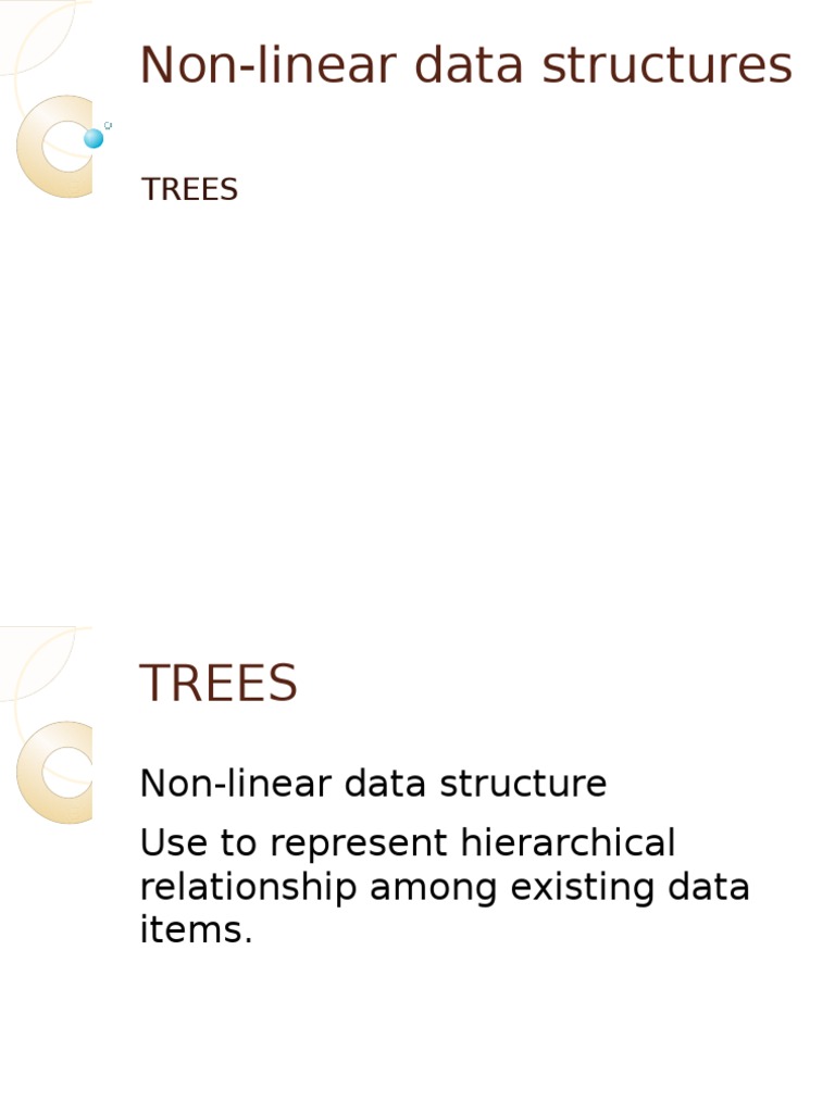 Non Linear Data Structures Pdf Algorithms And Data Structures Mathematical Concepts