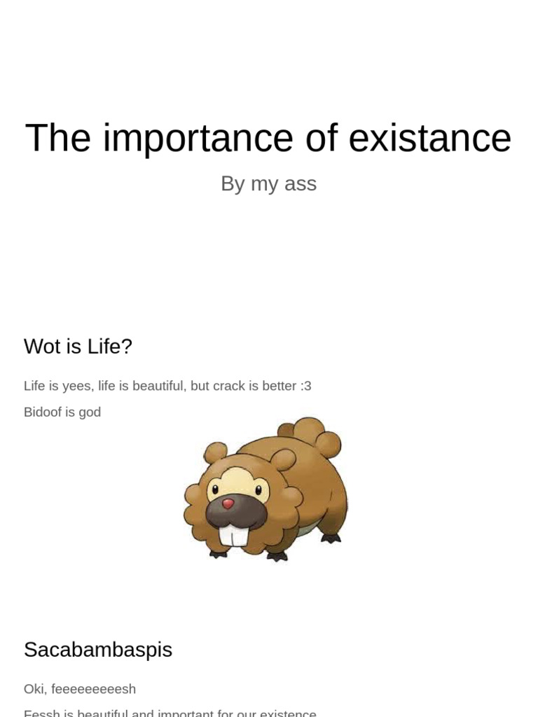 Bidoof | PDF