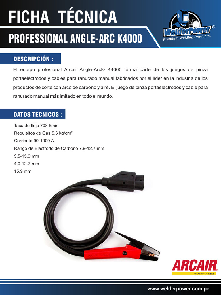 Professional Angle-Arc K4000 | PDF