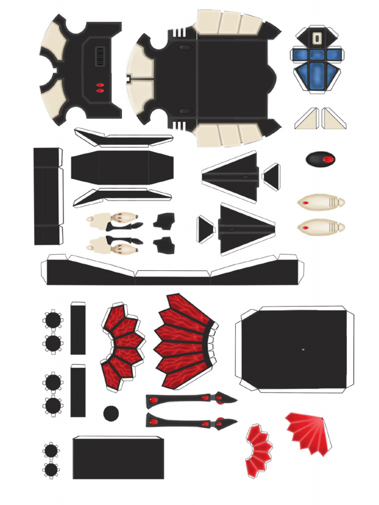 Eldar Papercraft Vehicle | PDF