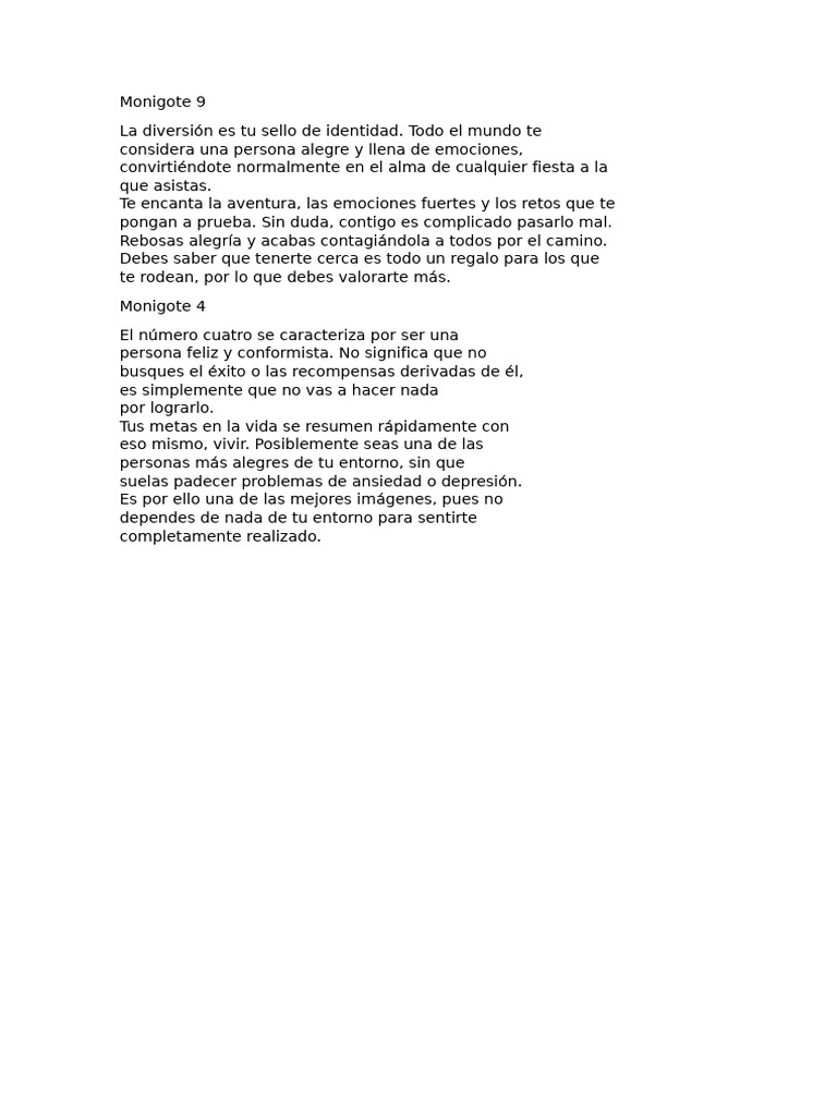 Monigote | PDF