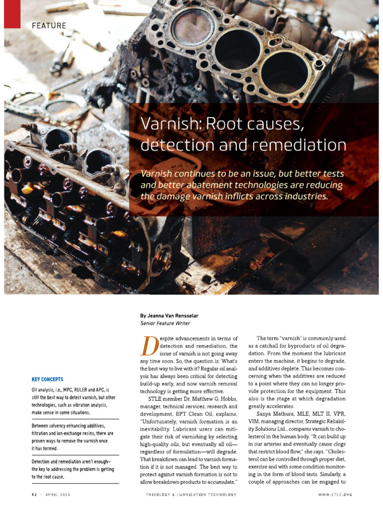 Varnish_ Root Causes, Detection and Remediation | PDF