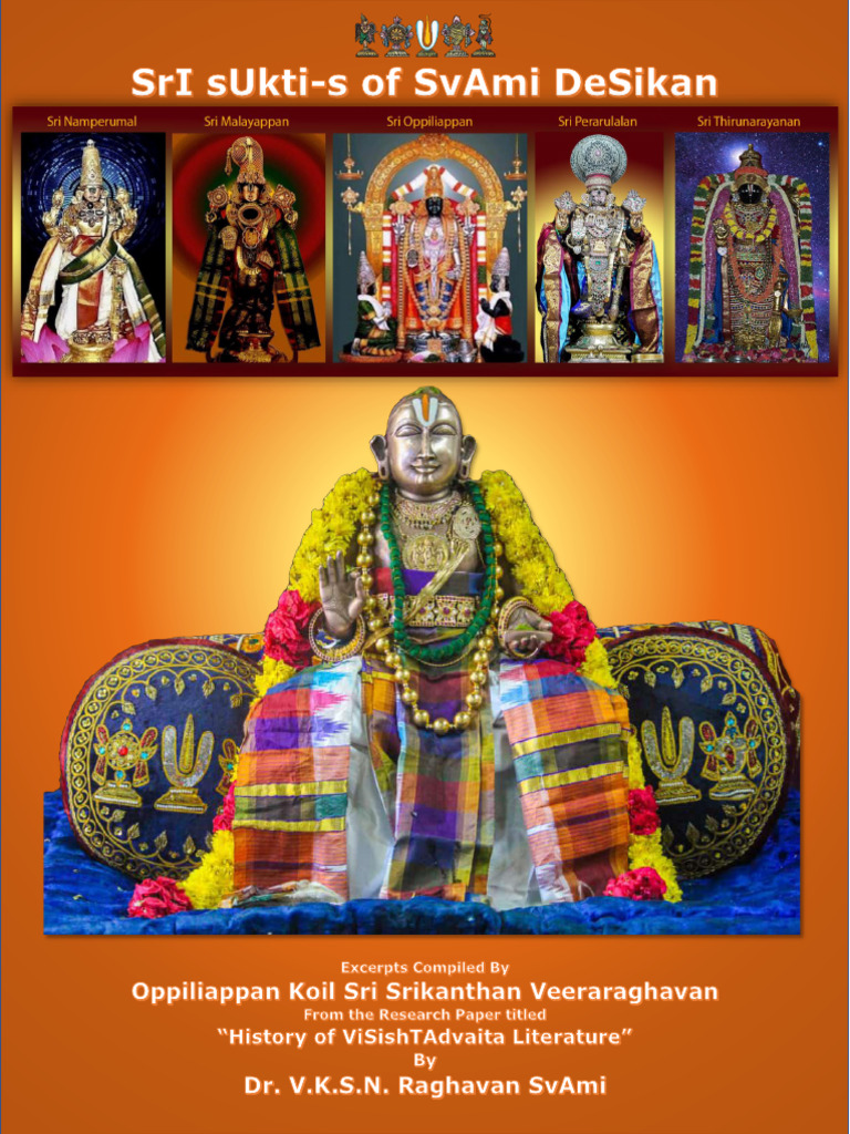 Sri Suktis of Swamy Desikan | PDF | Vedanta | Vishnu