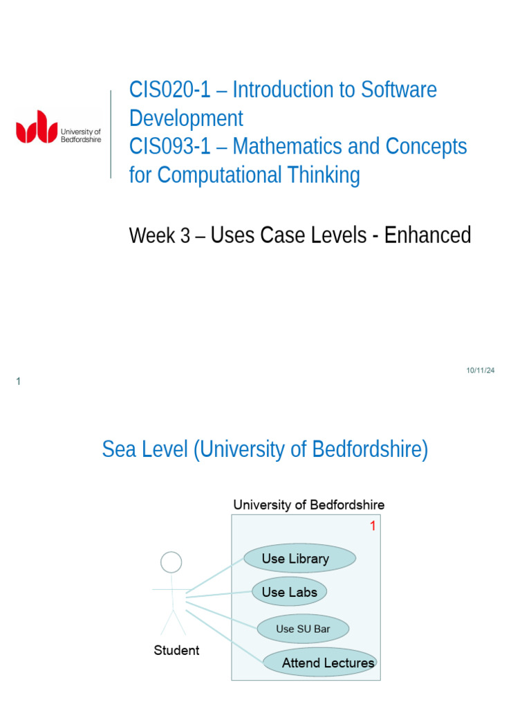 CIS020-1-CIS093-1 - Use - Case - Levels - Enhanced - Tagged | PDF