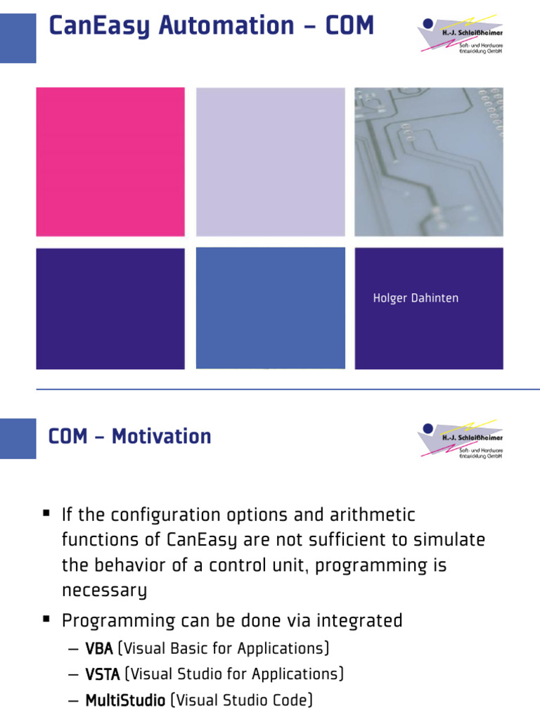 15 CanEasy Automation COM | PDF | Visual Basic For Applications ...