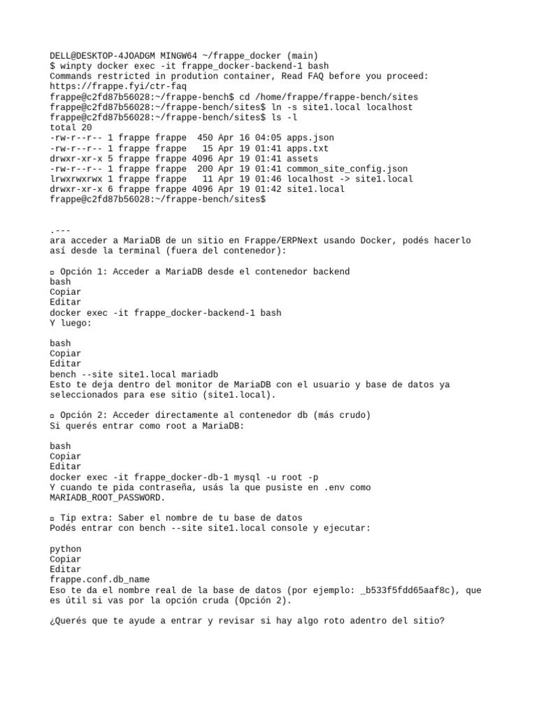 Frappe DocsUsersEsTutorial Investigando lo que ya estaba echo | PDF | Factura | Recibo