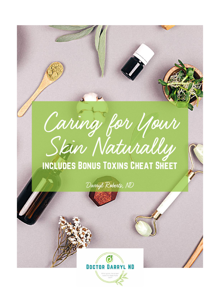 Caring_for_Your_Skin_Naturally. | PDF | Cosmetics | Skin Care