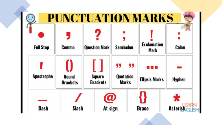 Punctuation Marks | PDF